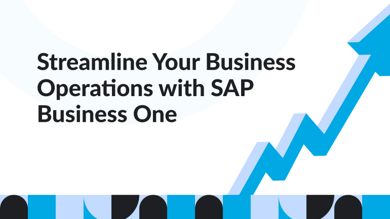 Streamline Your Business Operations with SAP Business One - Snapnet ...